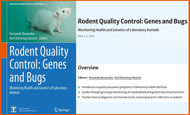 Sorteamos el libro 'Rodent Quality Control: Genes and Bugs. Monitoring ...